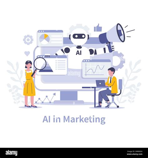Innovation In Marketing Concept Ai In Marketing Teams Leveraging