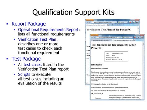 Stackanalyzer Introduction Qualification Support Kits