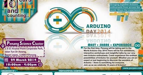 Vinctronics World Arduino Day Penang Malaysia
