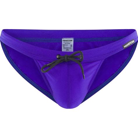 Manstore M2236 Beachclub Swim Micro Tanga Mens Brief Pouch Drawstring