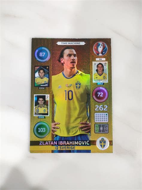 Euro Zlatan Ibrahimovic Match Attax Cards Hobbies Toys Toys Games On Carousell