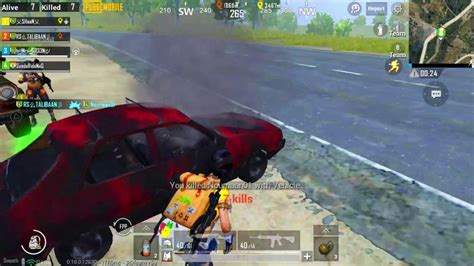 Chicken Dinner In Erangle 26 Kills Squad Pubg Mobile Youtube