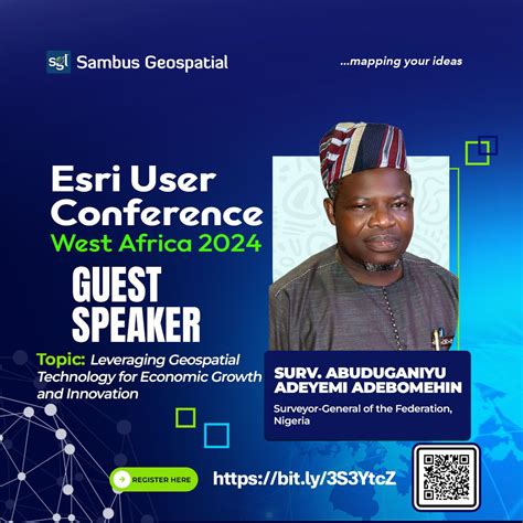 Esriucwa Gis Geospatial Conference Networking Surveying Speakerspotlight Abuja Nigeria