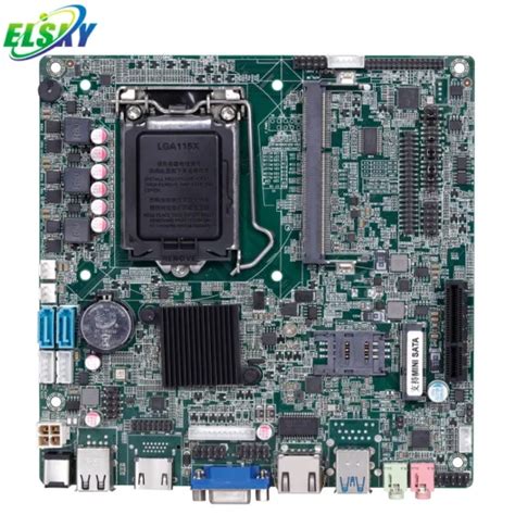Elsky Mini Itx Board With Core I I I Processor LGA Motherboard With Pcie X Lvds