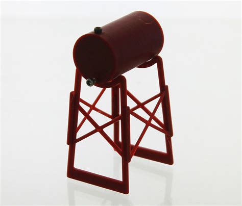 64 254 R 164 Red Fuel Tank On Legs 500 Gallon Action Toys