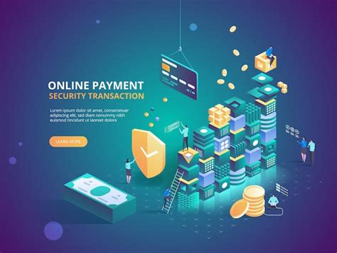 Premium Vector Internet Banking Online Payment Security Transaction