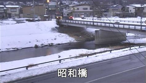 雪谷川昭和橋ライブカメラ 岩手県九戸郡軽米町上舘 ライブカメラJAPAN FUJIYAMA