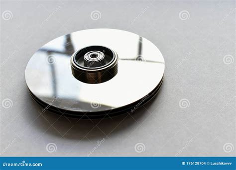 Recording Head A Disk In The Computer S Hard Disk Stock Photo Image