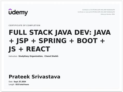 Prateek Srivastava On Linkedin Excited To Announce That Ive Completed