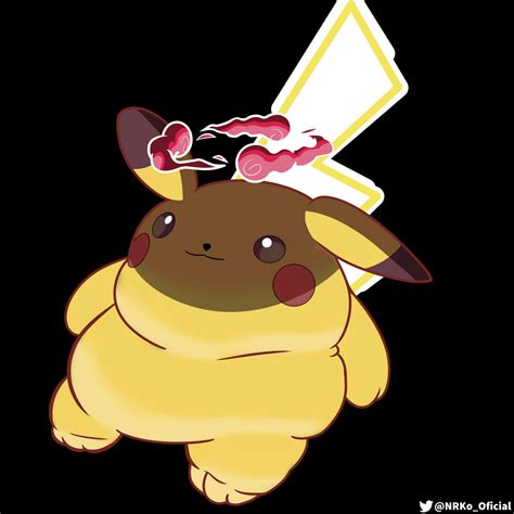 Chonky Pikachu By Nr Inko On Deviantart