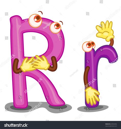 Letter R Designs Lower Case