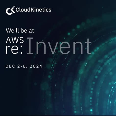 Cloud Kinetics On Linkedin Awsreinvent Cloudkinetics