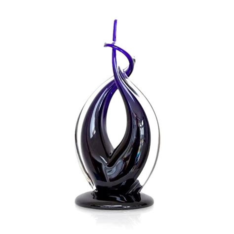 Buy Blue Glass Sculptures Handmade By Original Bristol Blue Glass