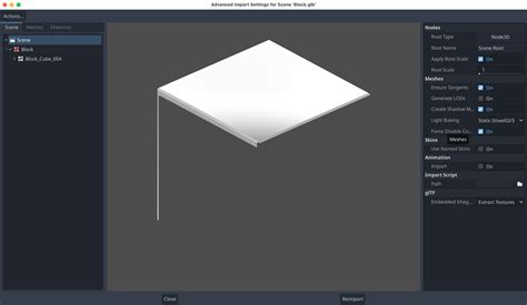 Advanced Mesh Import Dialogue Missing Parameter Tooltips · Issue 83484