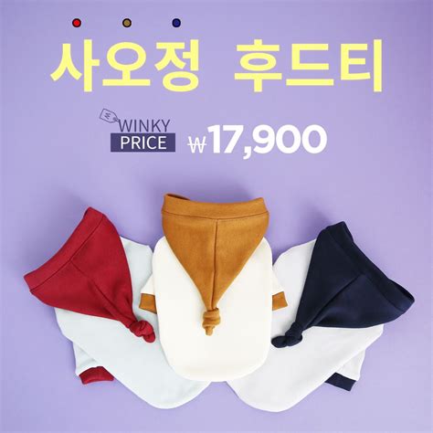 Winky Newyork 귀여운 난쟁이 요정같은 꼬깔모자가 귀여운 사오정 후드티 예쁜 디자인