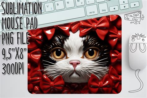 3d Feline Fantasy Mouse Mat Graphic By Digitaldarius · Creative Fabrica