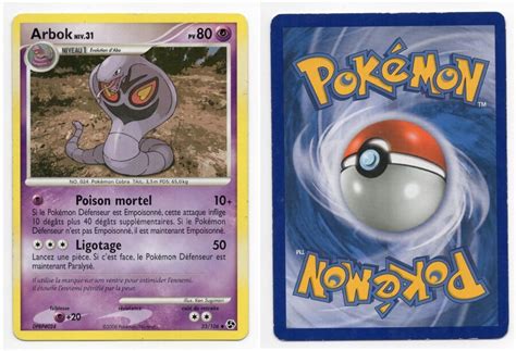 Arbok 33 106 Diamant Et Perle Duels Au Sommet Carte Pokemon
