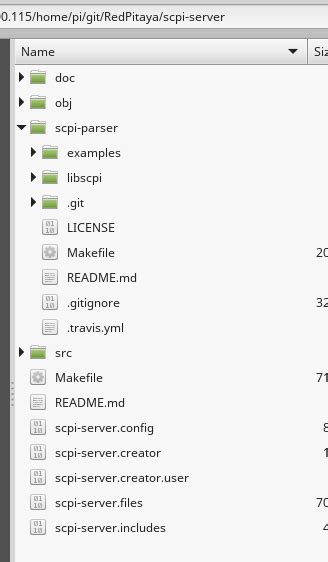 Compiling Scpi Server Wrong Interface For SCPI Init Issue RedPitaya RedPitaya