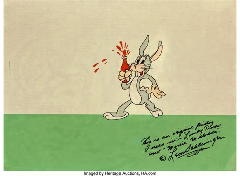Hare Um Scare Um Happy Rabbit Bugs Bunny Prototype Production Cel Lot 96470 Heritage Auctions