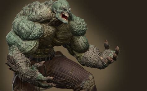 Artstation Killer Croc Fanart Gurjeet Singh Killer Croc Killer