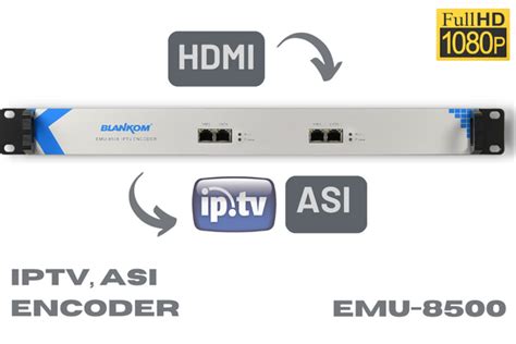 IPTV Encoder With HDMI Input BLANKOM EMU Series