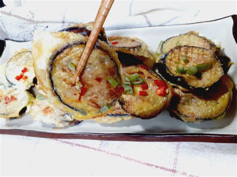 가지전 만드는법 가지부침개 가지구이 양념 연겨자소스 레시피 추석 명절전 입맛 돋우는 다이어트 가지요리 A21