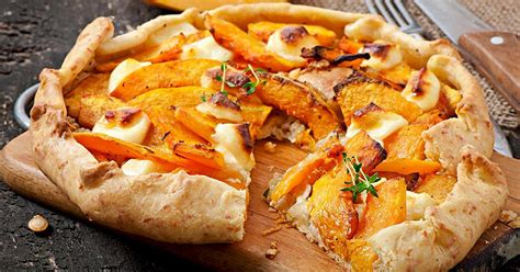 Recette Tarte Fine Pomme De Terre Potiron Et Feta Au Miel DAcacia