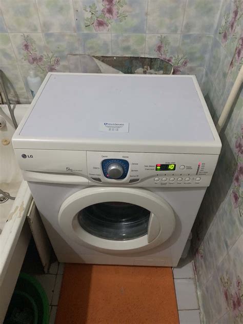 Замена стекла в стиралке LG WD-80150NUP | Wash Service