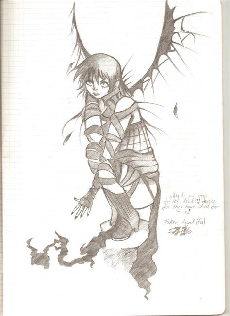 Fallen Angel Fan Art By Shaedo On Deviantart
