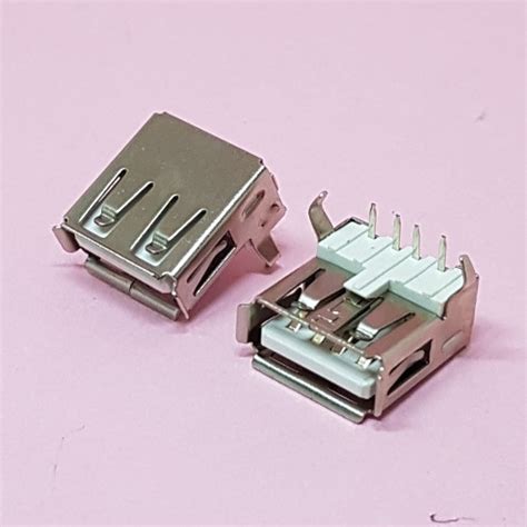 Jual USB Socket 4 Pin Female Tancap PCB Kota Surabaya Innovtronic Tokopedia
