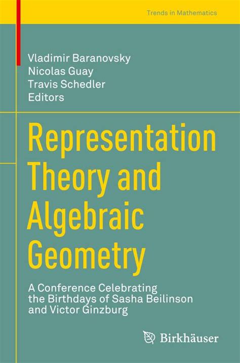 Representation Theory And Algebraic Geometry Buch Jpc