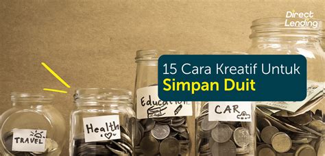 15 Cara Simpan Duit Dengan Tabung Kreatif