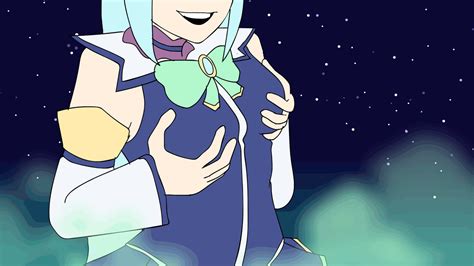 Aqua Boob Squeeze Teaser By Mrmoosegts On Deviantart