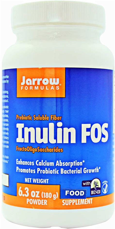 Inulin Fos Prebiotic By Jarrow At Zumub
