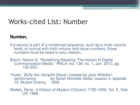 PPT MLA FORMAT PowerPoint Presentation Free Download ID