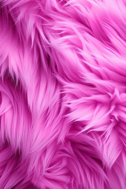 Textura De Fundo Vertical Abstrata De Pelagem Rosa Fofinha Foto Premium