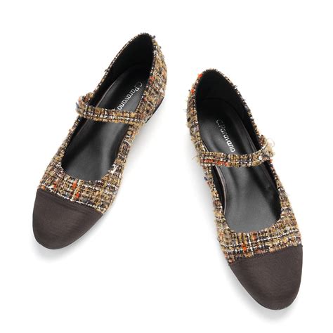 Cparavano Mary Jane Shoes For Women Mary Jane Flats Ballet Flats