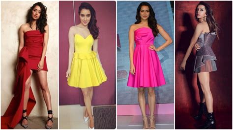 Shraddha Kapoors Love For Sexy Strapless Dresses K4 Fashion