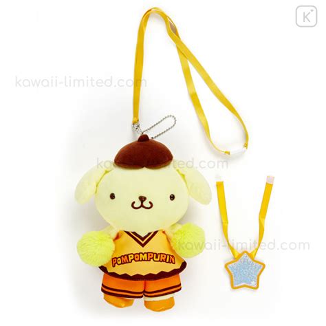 Japan Sanrio Hand Moving Cheering Plush Pompompurin Kawaii Limited