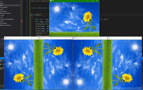 opencv图片旋转90° 90° 180° 网上很多转换，长宽出问题，这里可以长宽对其 opencv 将图形旋转 90度 csdn博客