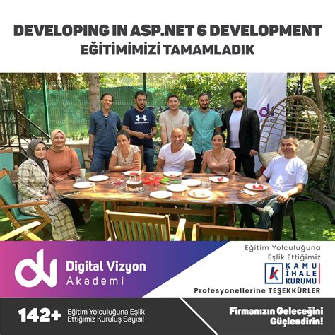 Kamu İhale Kurumu ile Developing in ASP NET 6 Development eğitimi