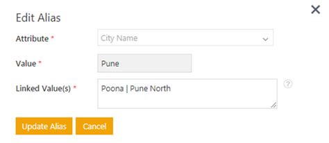 Filedashboard Alias Master Edit Alias Update Alias Popuppng