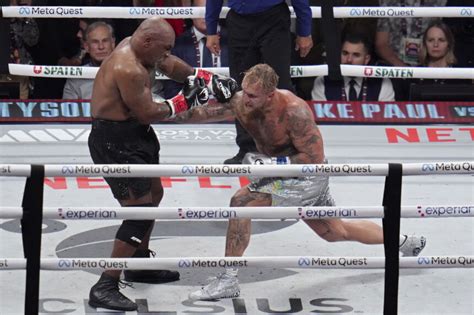 Jake Paul Defeats Mike Tyson Via Unanimous Decision In Highly