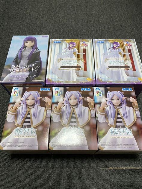 【新品未使用】【新品未開封】葬送のフリーレン フリーレン フェルン フィギュア 6個セット メルカリ