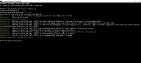 How To Install Sonarqube With Docker Compose On Windows Server 2016