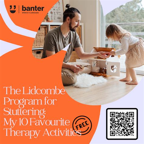 The Lidcombe Program For Stuttering My 10 Favourite Therapy Activities