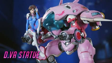 Blizzard Reveals Incredibly Detailed D Va Statue Video