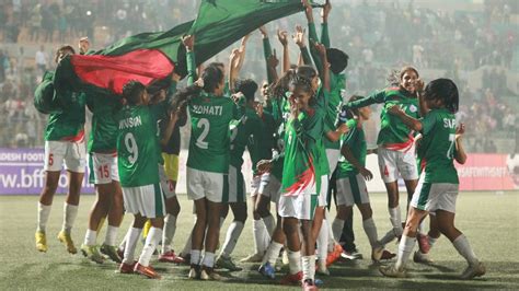 Saff U 20 Football Girls Cement South Asian Dominance The Daily Star