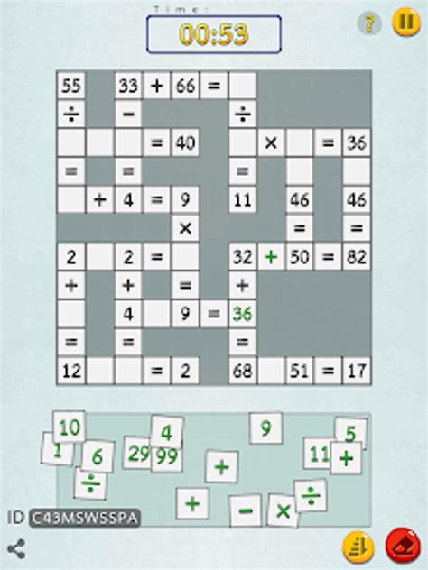 Math The Cross Math Puzzle For Android Download