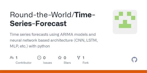 Github Round The World Time Series Forecast Time Series Forecasts Using Arima Models And